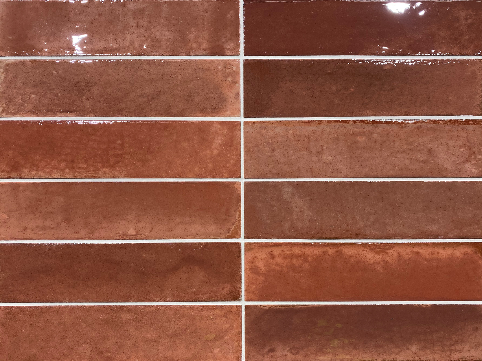 Hoxton Tuscan Pink Gloss Porcelain Tile | Mandarin Stone