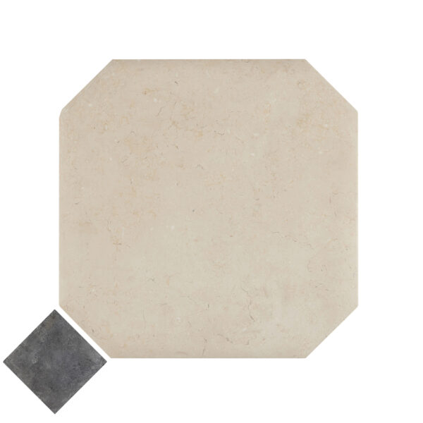 Lyon Di Scacchi Tumbled Limestone Tile | Mandarin Stone