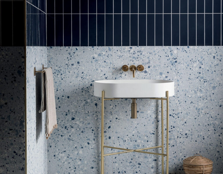How to Mix & Match Bathroom Tiles | Mandarin Stone
